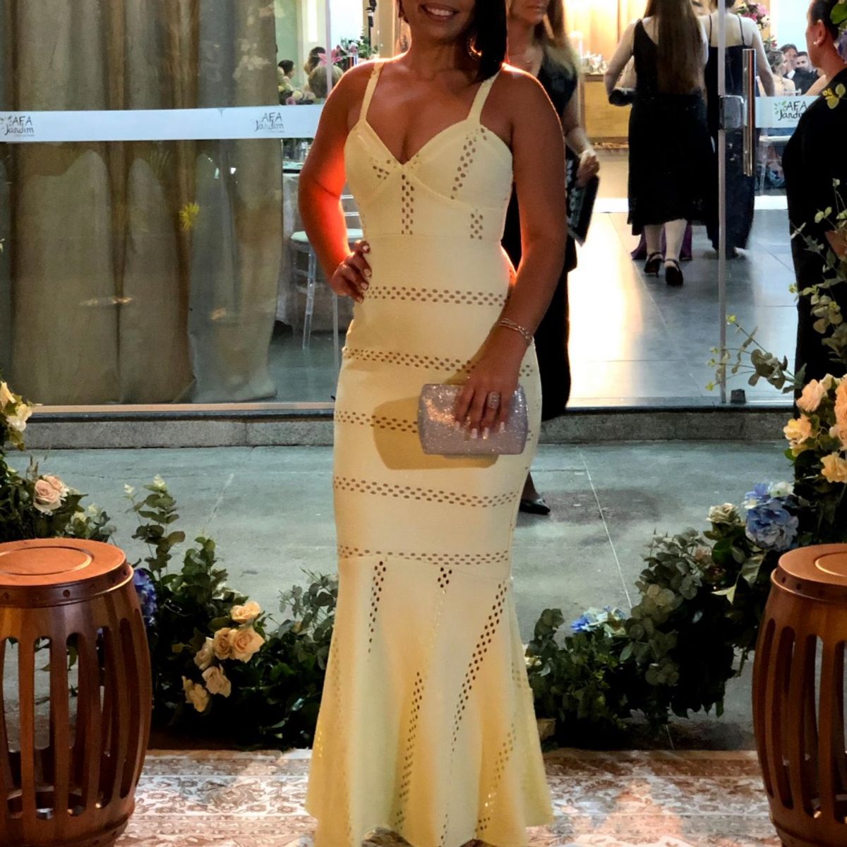 Vestido Longo Cloude | Vestido Feminino Cloude Usado 85146223 | enjoei