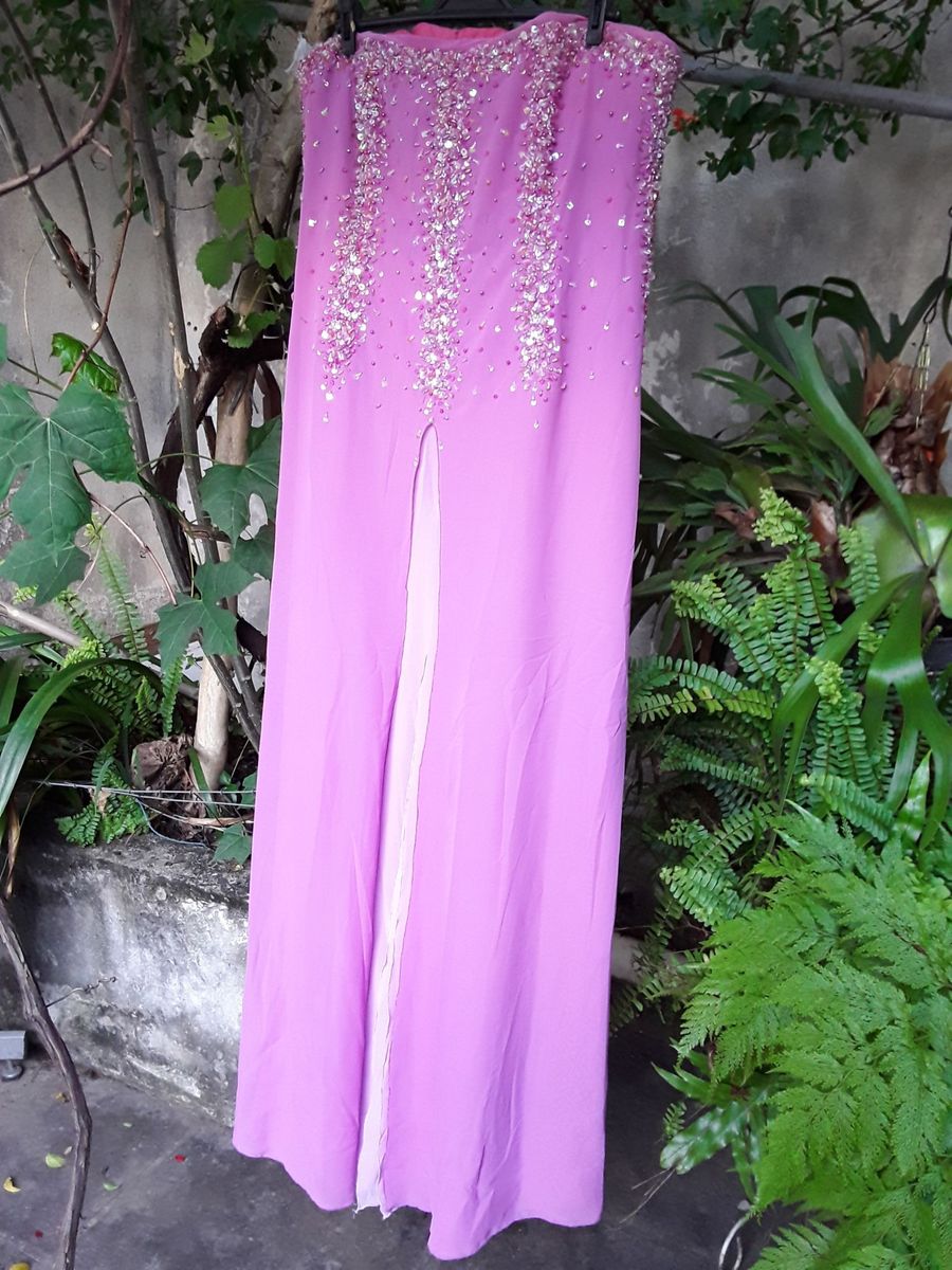 Vestido Longo de Festa,alexandre Edgar | Vestido Feminino Alexandre ...