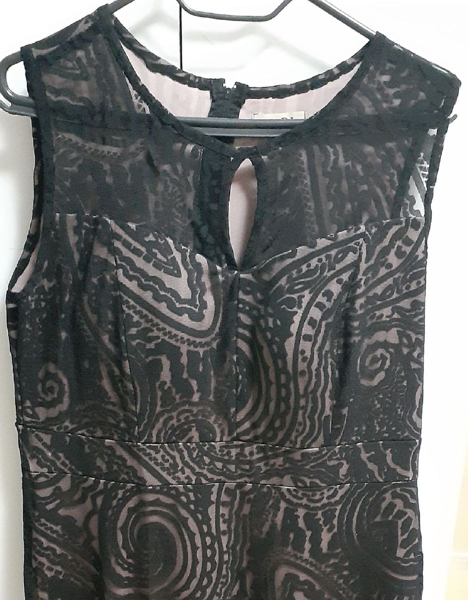 Vestido Longo de Festa Plus Size. | Vestido Feminino Nari Usado ...