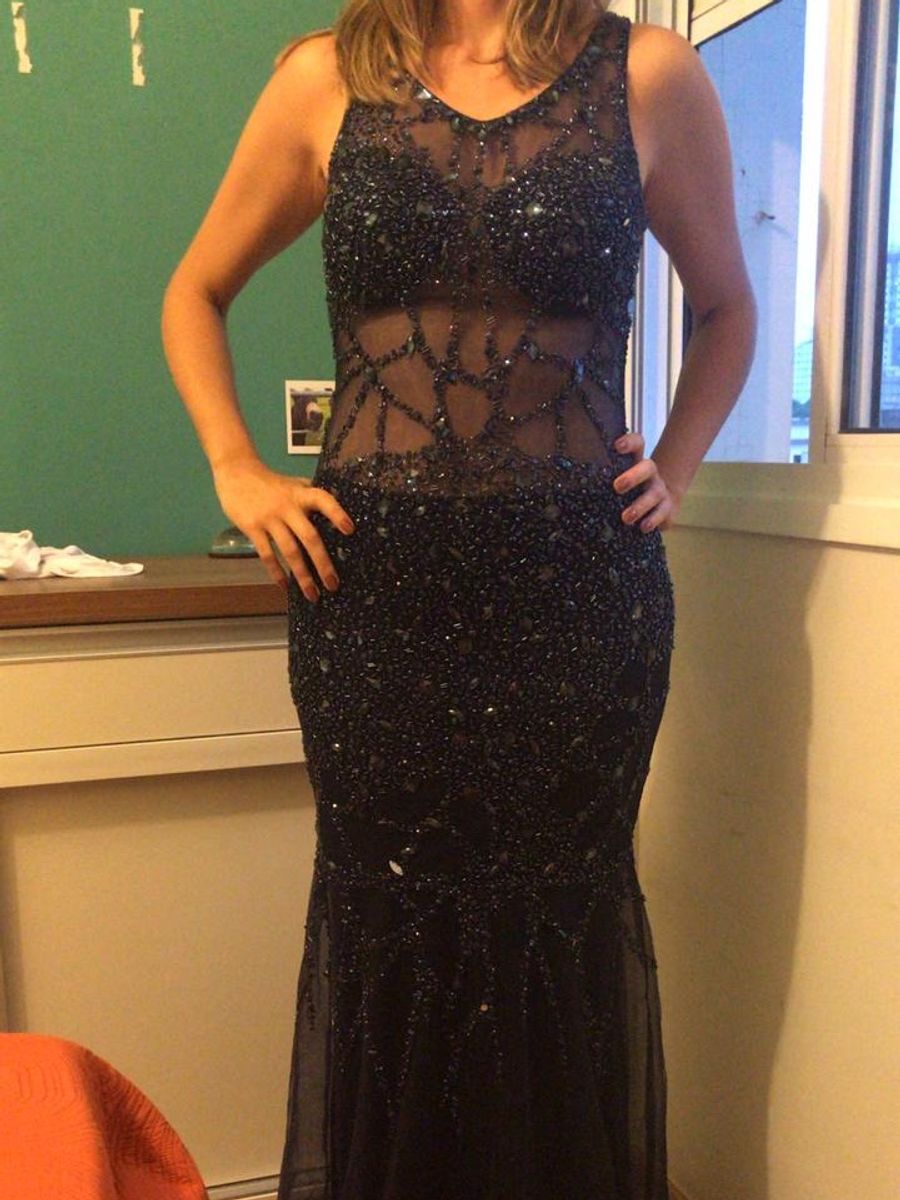 Vestido Longo de Festa | Vestido Feminino Usado 32281882 | enjoei
