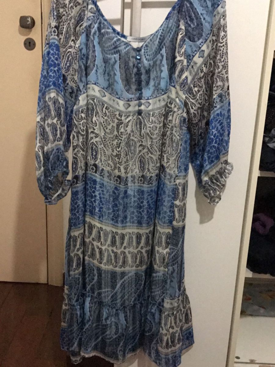 Vestido Midi Gregory | Vestido Feminino Gregory Nunca Usado 21907481 ...