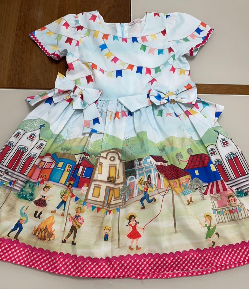 Vestido Mon Sucre de Festa Junina 8 Anos | Roupa Infantil para Menina ... Vestido Mon Sucre de Festa Junina 8 Anos | Roupa Infantil para Menina ...