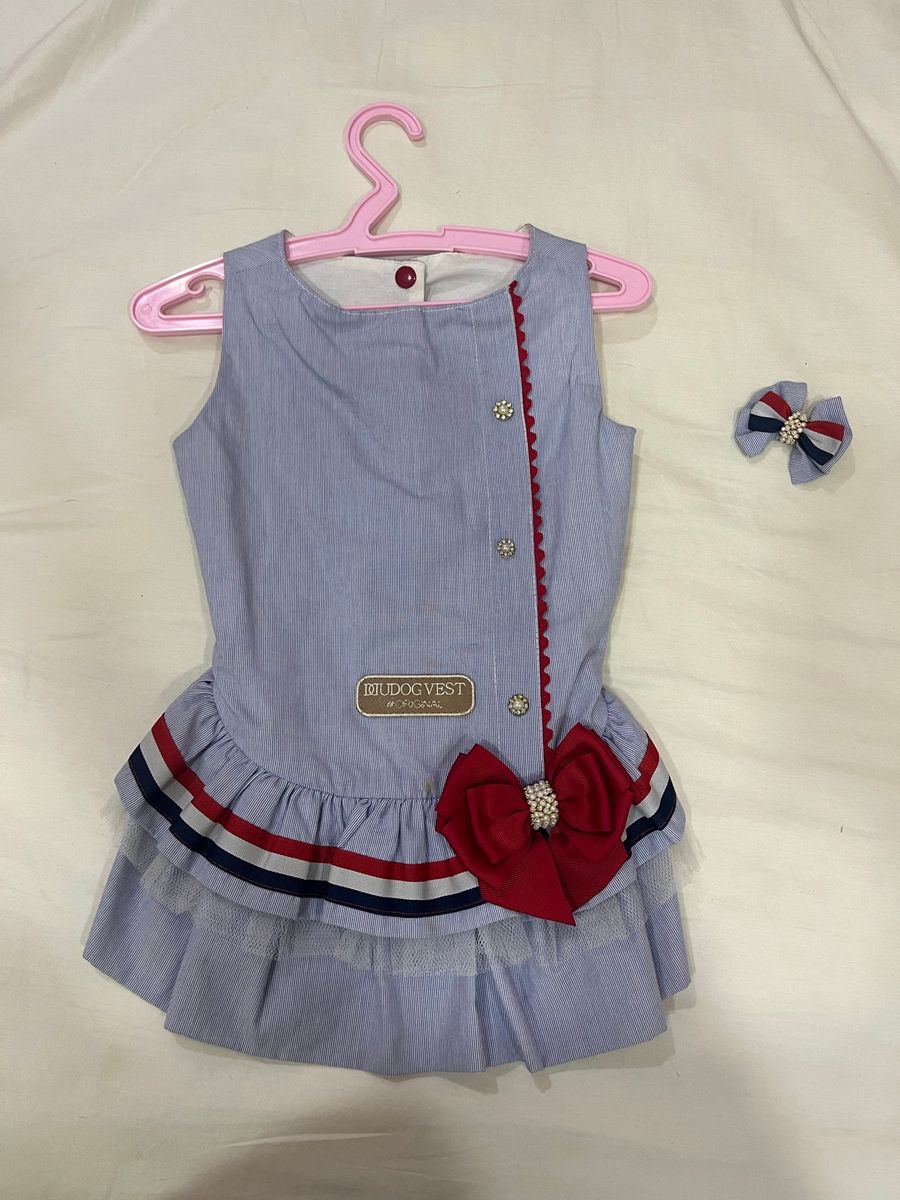 Vestido para Cachorro Dudog Vest | Item p/ Pet Dudog Vest Usado ...