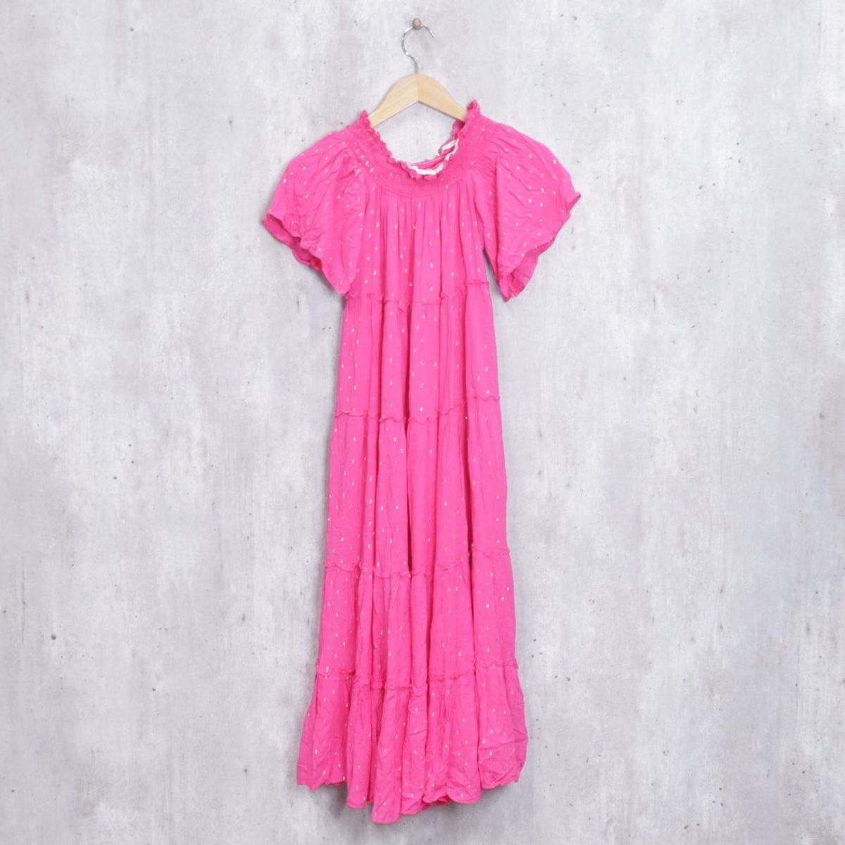 Vestido Pink Longo Ave Rara | Vestido Feminino Ave Rara Nunca Usado 79383090 | enjoei