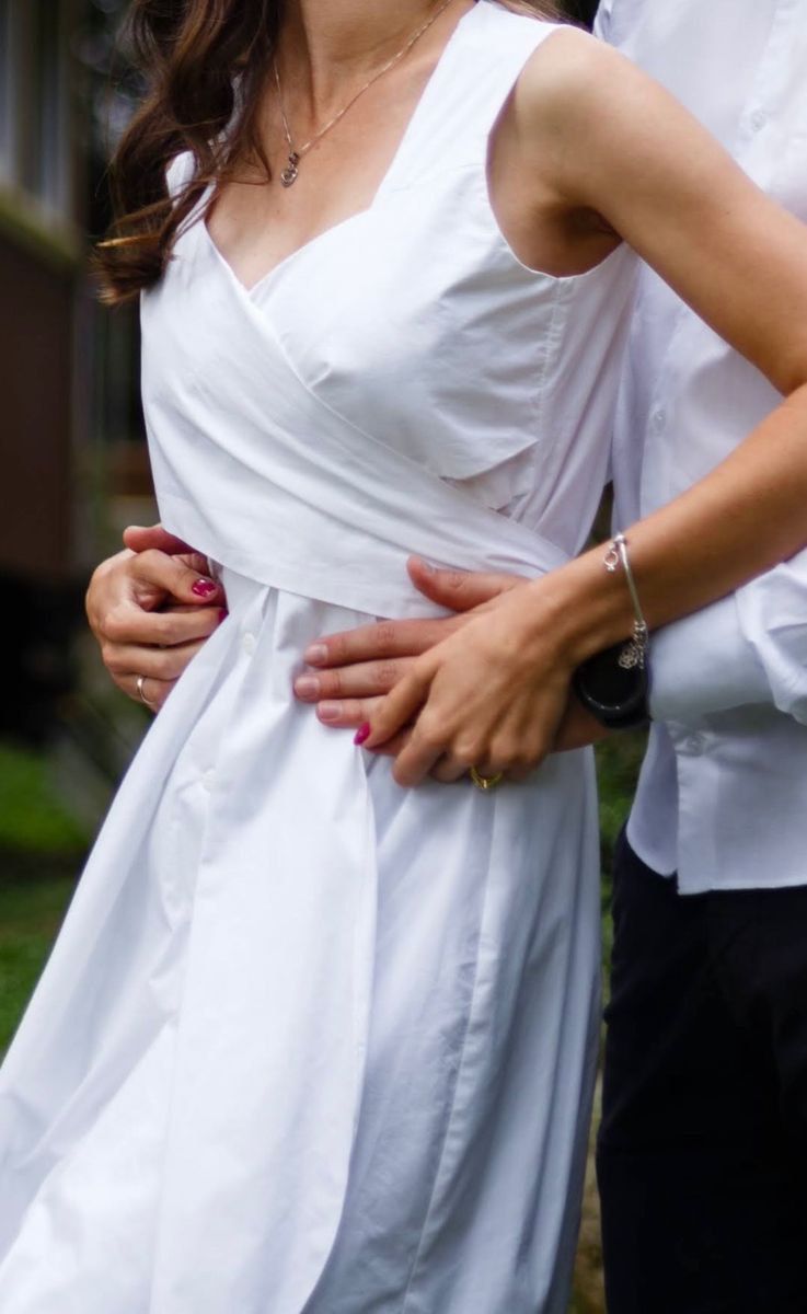 Vestido Pré Wedding/ Civil | Vestido Feminino Angela Bechara Usado ...