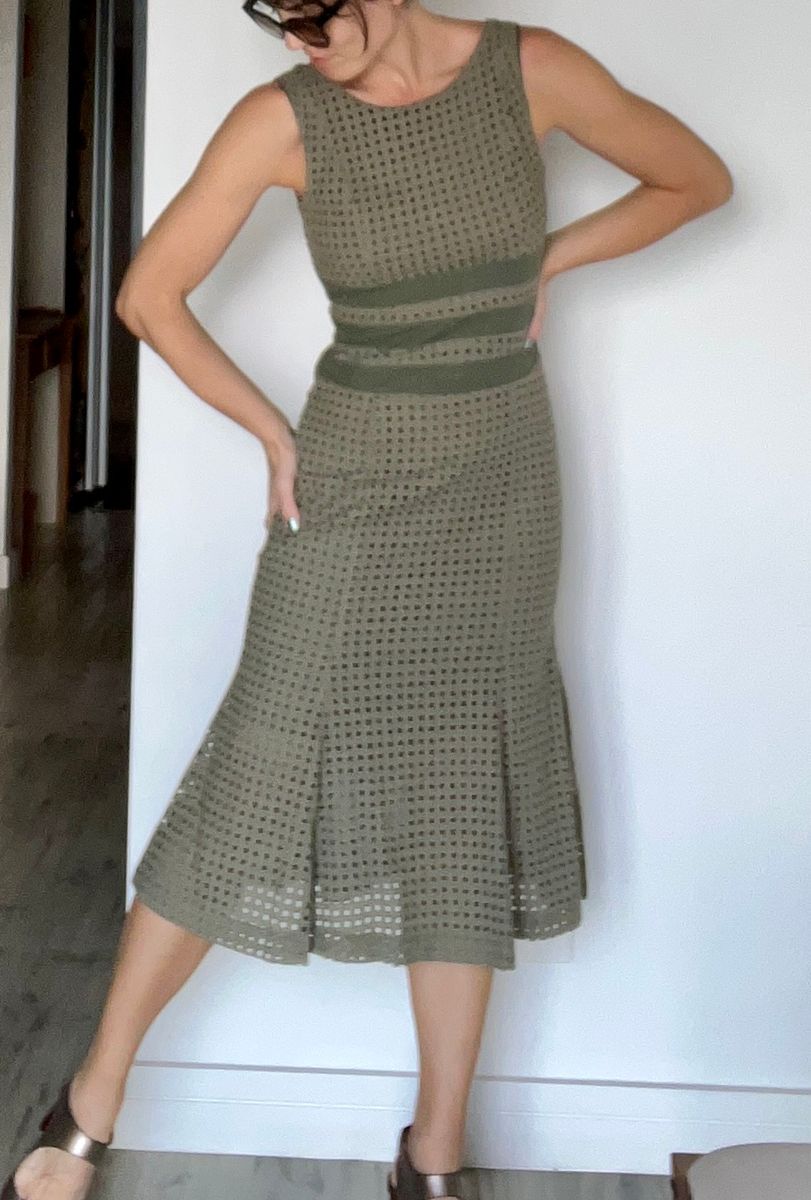 Vestido Verde de Laise | Vestido Feminino Boho Stile Usado 84157175 ...