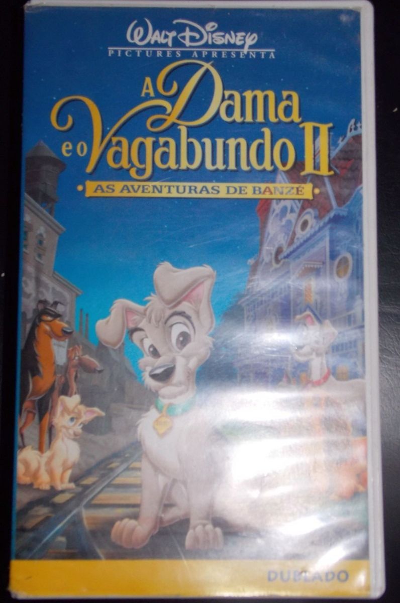 Vhs- a Dama e O Vagabundo 2- As Aventuras de Banzé- Dublado | Filme e ...
