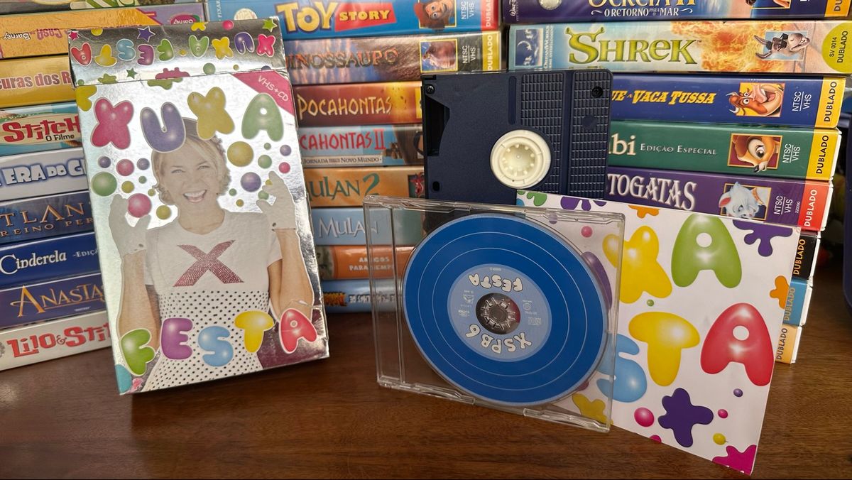 Vhs+cd - Xuxa Festa - Xspb 6 - Original | Filme e Série Usado 100427660 ...