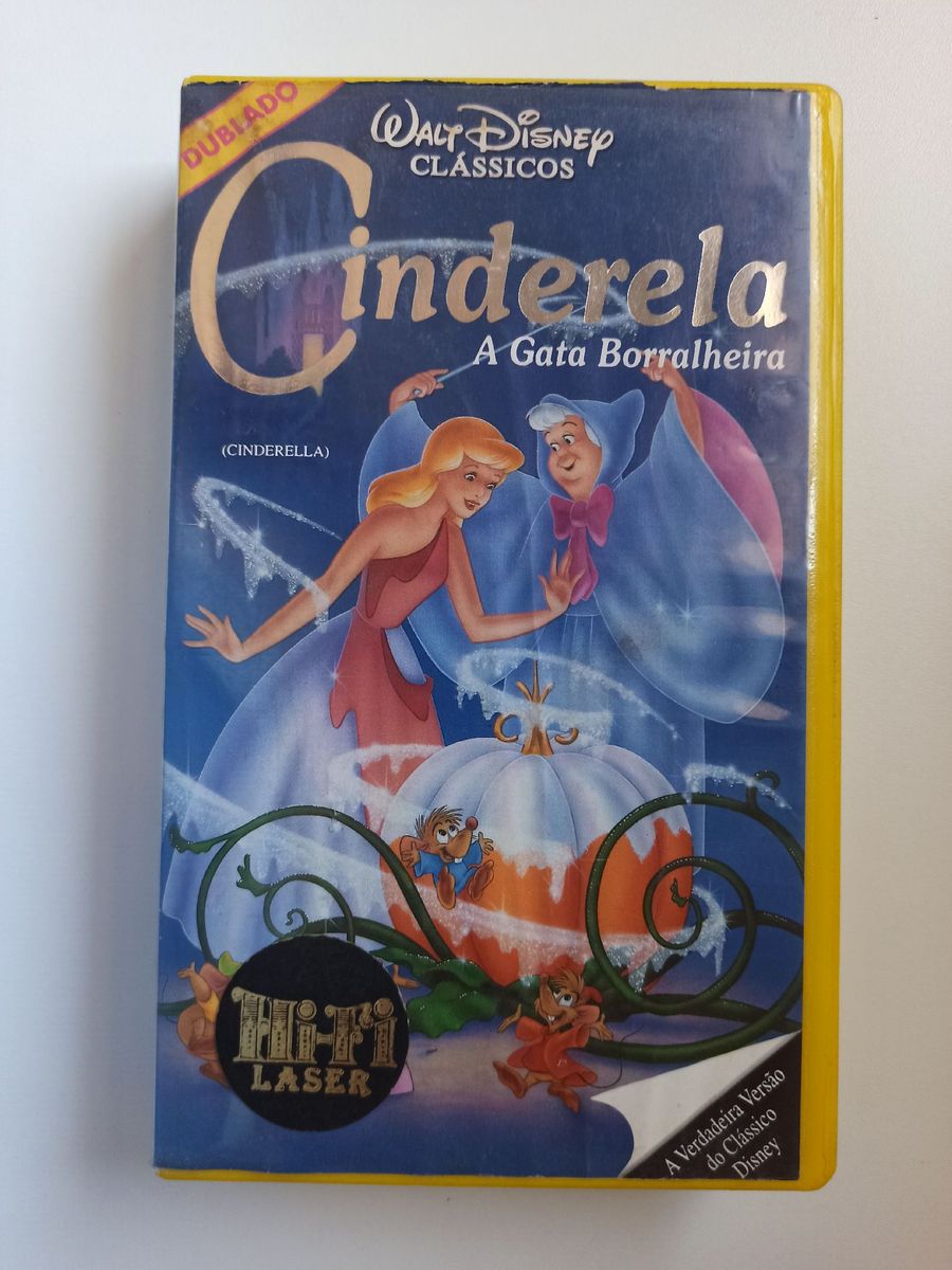 Vhs Cinderela | Filme e Série Disney Usado 50645459 | enjoei