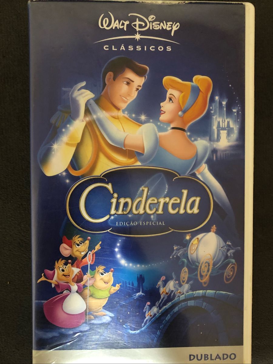 Vhs Cinderela | Filme e Série Disney Usado 49118606 | enjoei