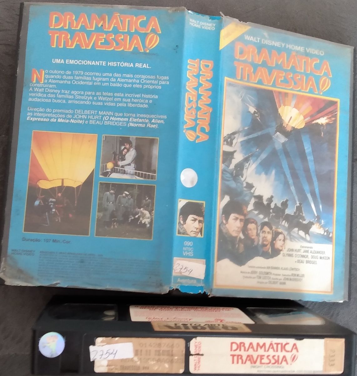 Vhs Dublado Dramática Travessia - Disney | Filme e Série Disney Usado ...