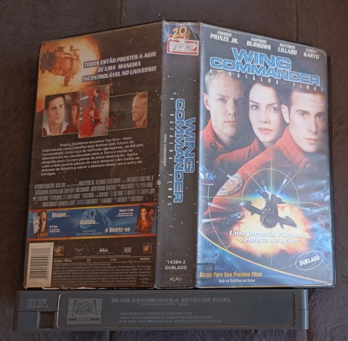 Vhs Dublado Wing Commander Freddie Prinze Jr | Item de Música Fox Usado 124747275 | enjoei