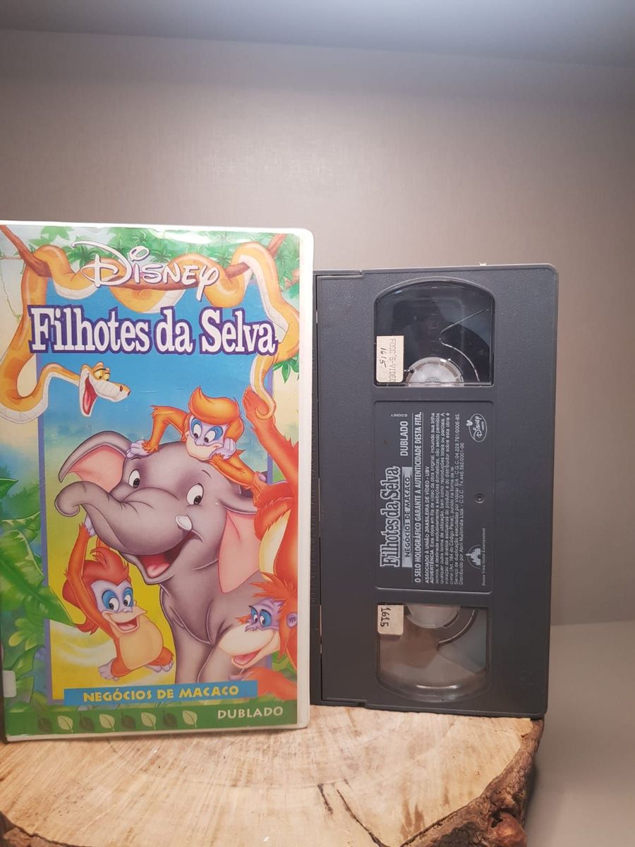 Vhs Filhotes da Selva | Item de Música Usado 133097769 | enjoei
