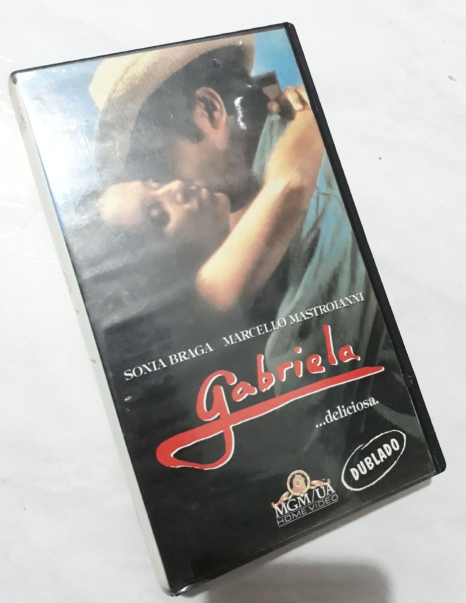 Vhs Filme Gabriela | Filme e Série Usado 48631657 | enjoei