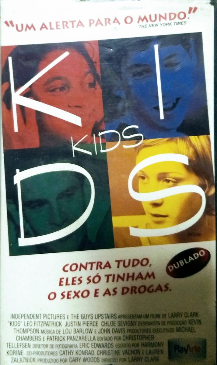 Vhs Kids - 1995 / Dublado | Filme e Série Playarte Usado 57042285 | enjoei