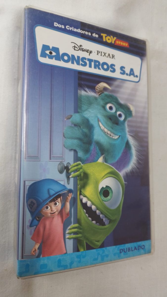 Vhs Monstros S.a. - Dublado ( 17757 ) | Filme e Série Usado 99802632 ...