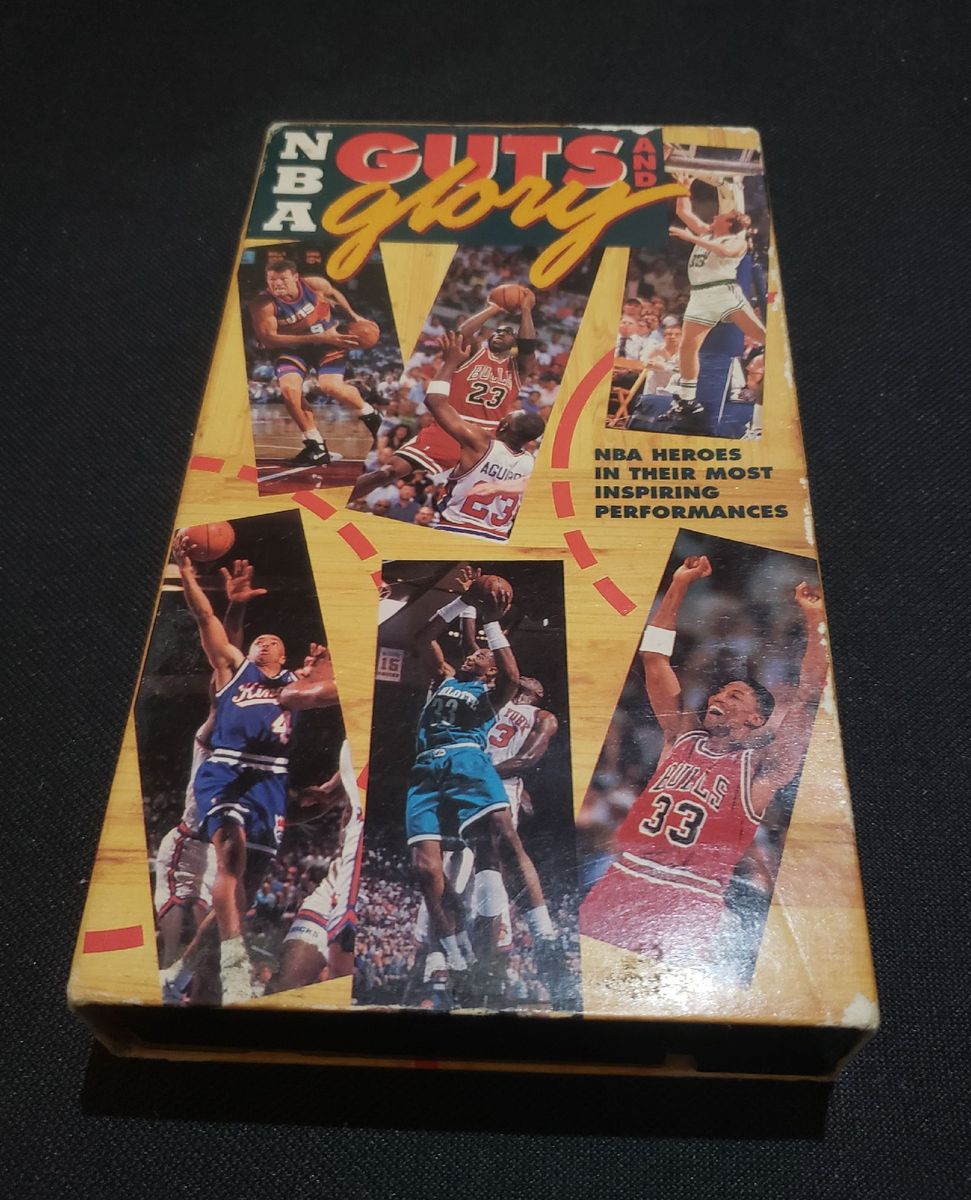 Vhs Nba Guts And Glory | Filme e Série Usado 72519095 | enjoei