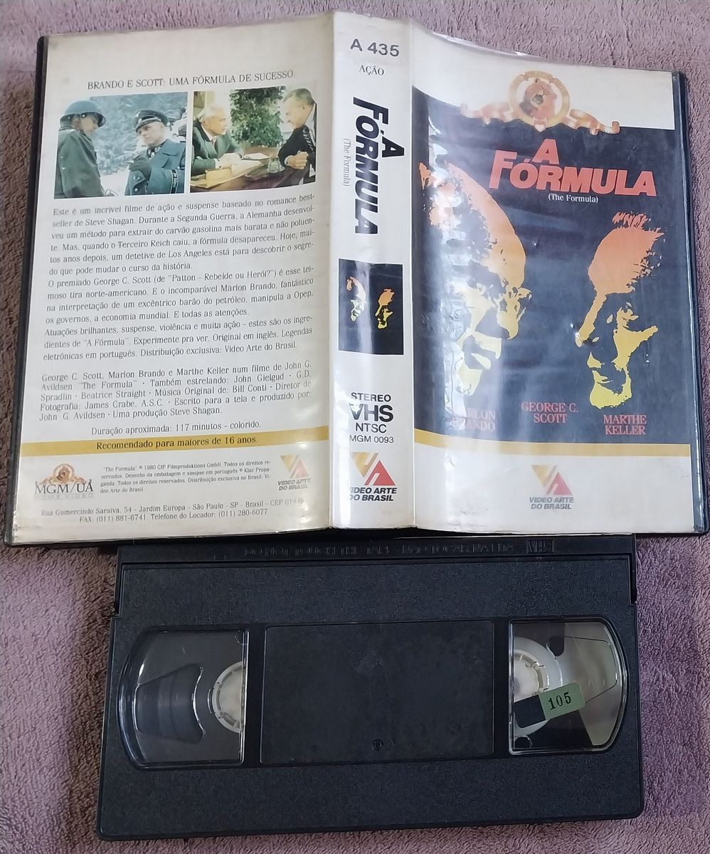 Vhs Original a Fórmula | Item de Música Usado 115670626 | enjoei