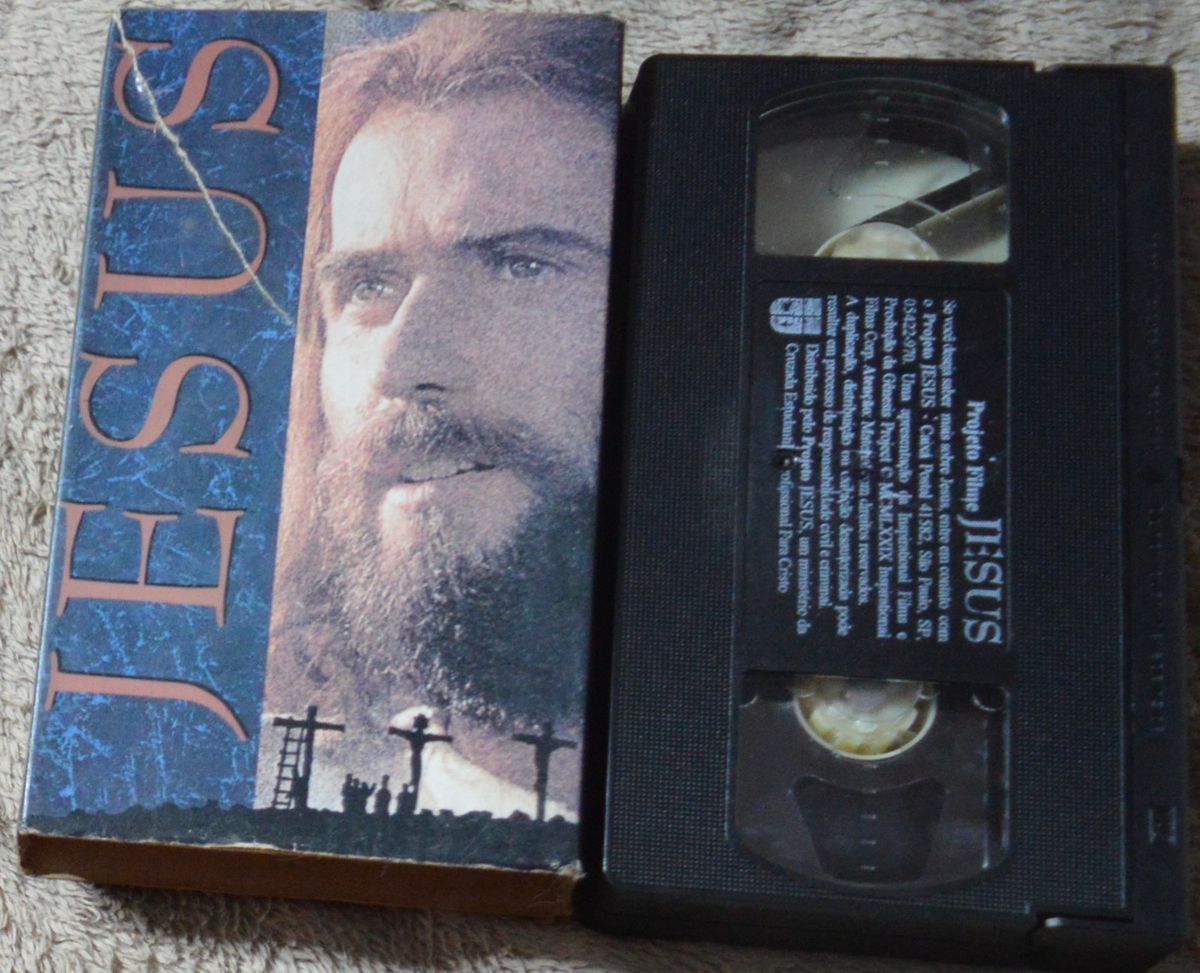 Vhs Original Jesus | Filme e Série Usado 80585452 | enjoei