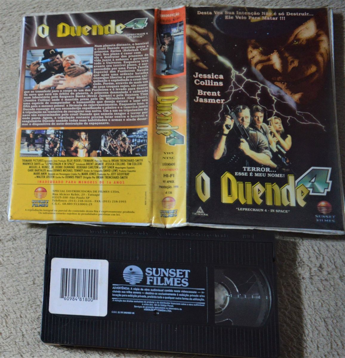 Vhs Original O Duende 4 | Filme e Série Usado 87202124 | enjoei