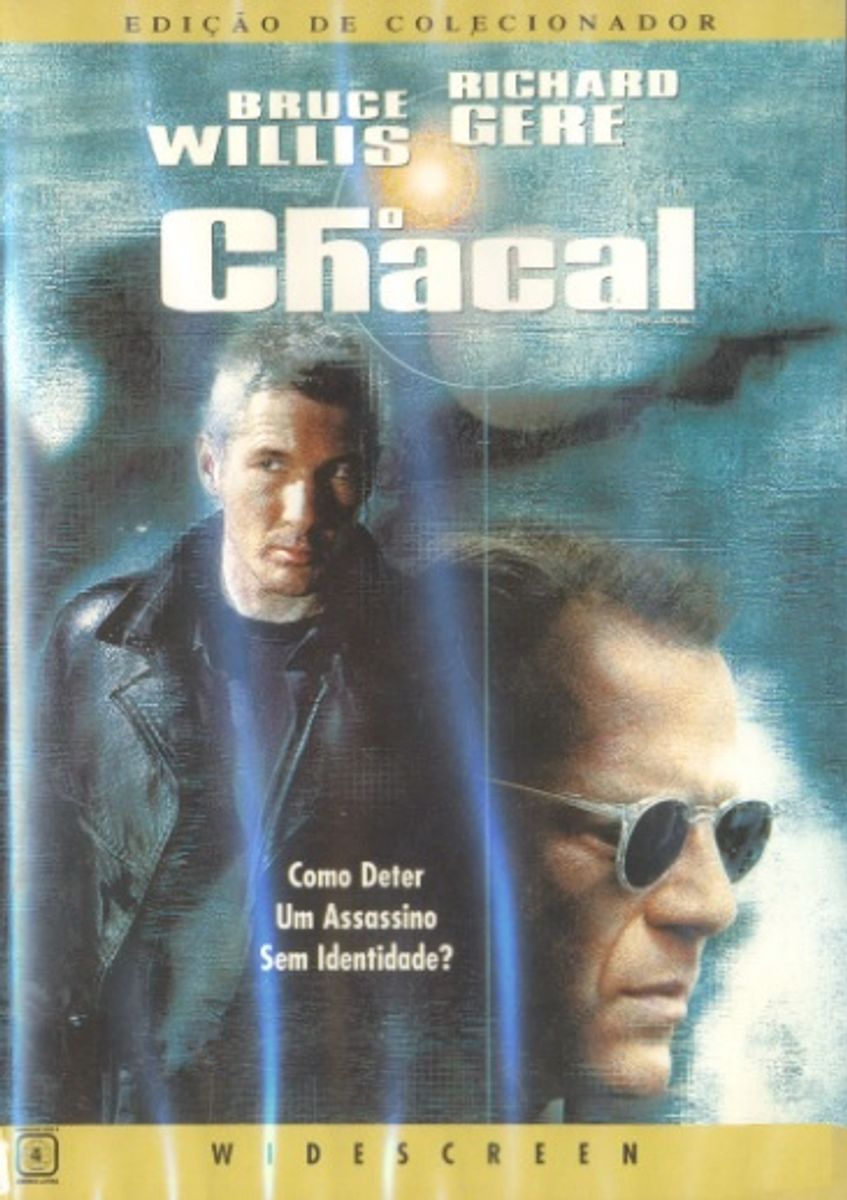 Vhs Original Raro: O Chacal ( Ação / C/ Bruce Willis & Richard Gere ...