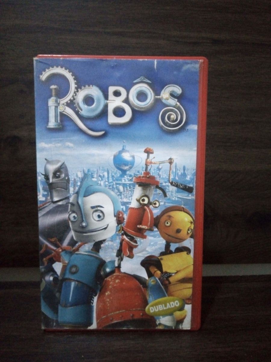 Vhs Robôs Dublado | Filme e Série Disney Usado 79694168 | enjoei