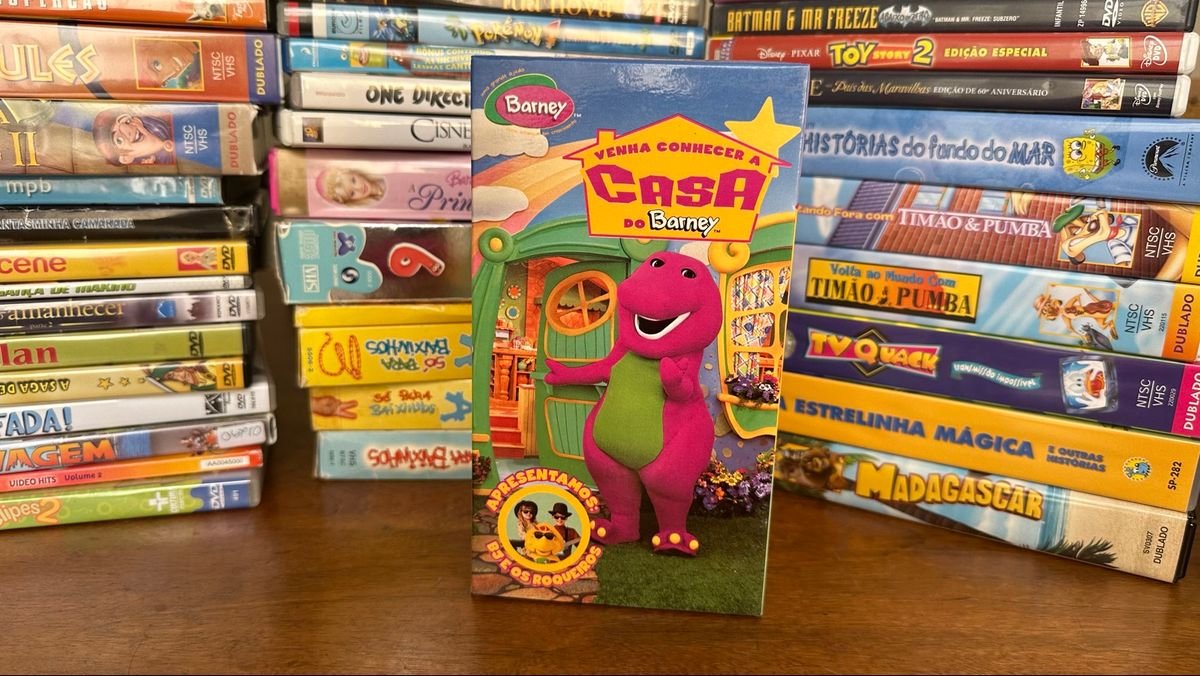 Vhs Venha Conhecer a Casa do Barney - Hit - Original | Filme e Série ...