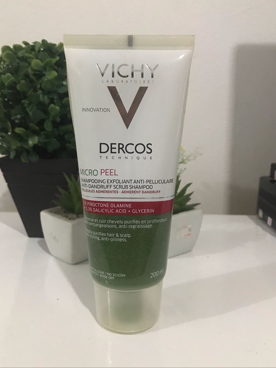 Vichy Dercos Micro Peel Shampoo | Produto p/ Cabelos Feminino Vichi ...