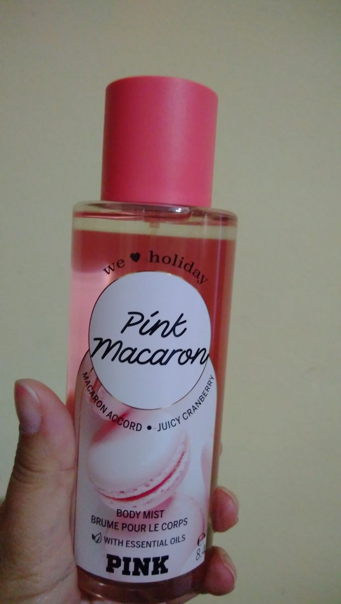 Victoria's Secret Body Splash Pink Macaron | Perfume Feminino Victorias ...