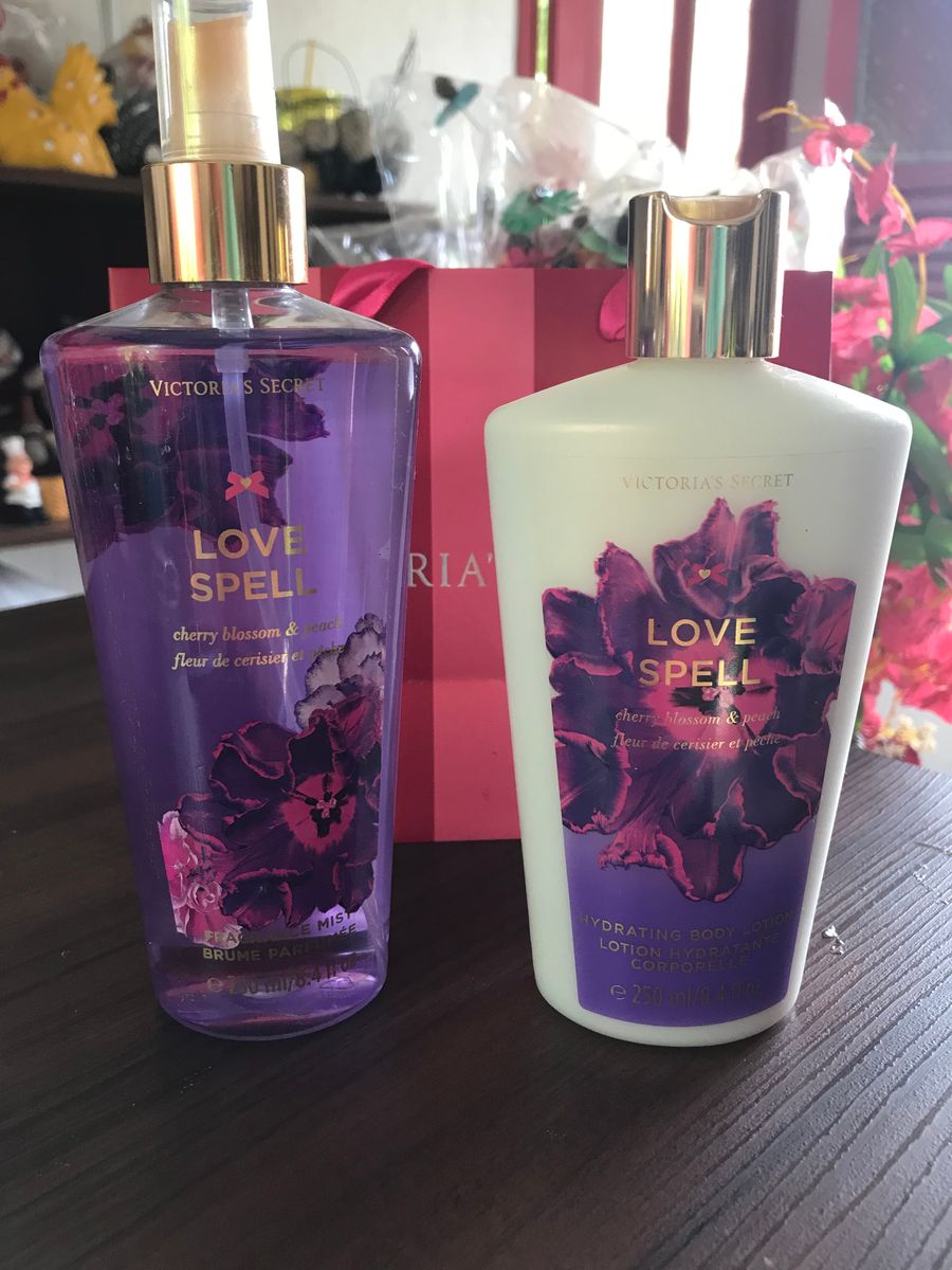 Victoria's Secret Love Spell Creme Hidratante Body Splash (versão ...