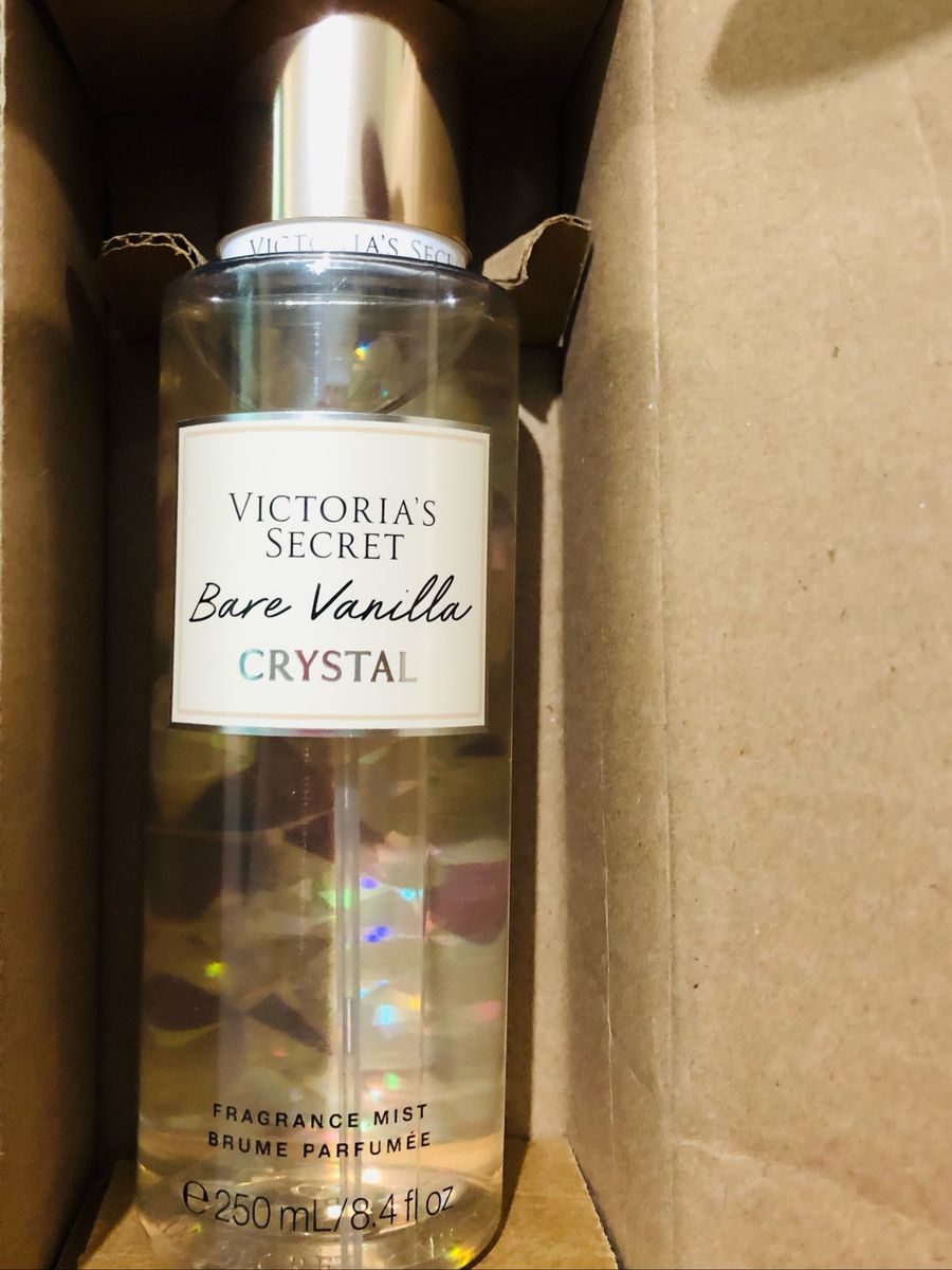 Victorias Secret - Body Splash Bare Vanilla Crystal Edição Limitada ... Victorias Secret - Body Splash Bare Vanilla Crystal Edição Limitada ...