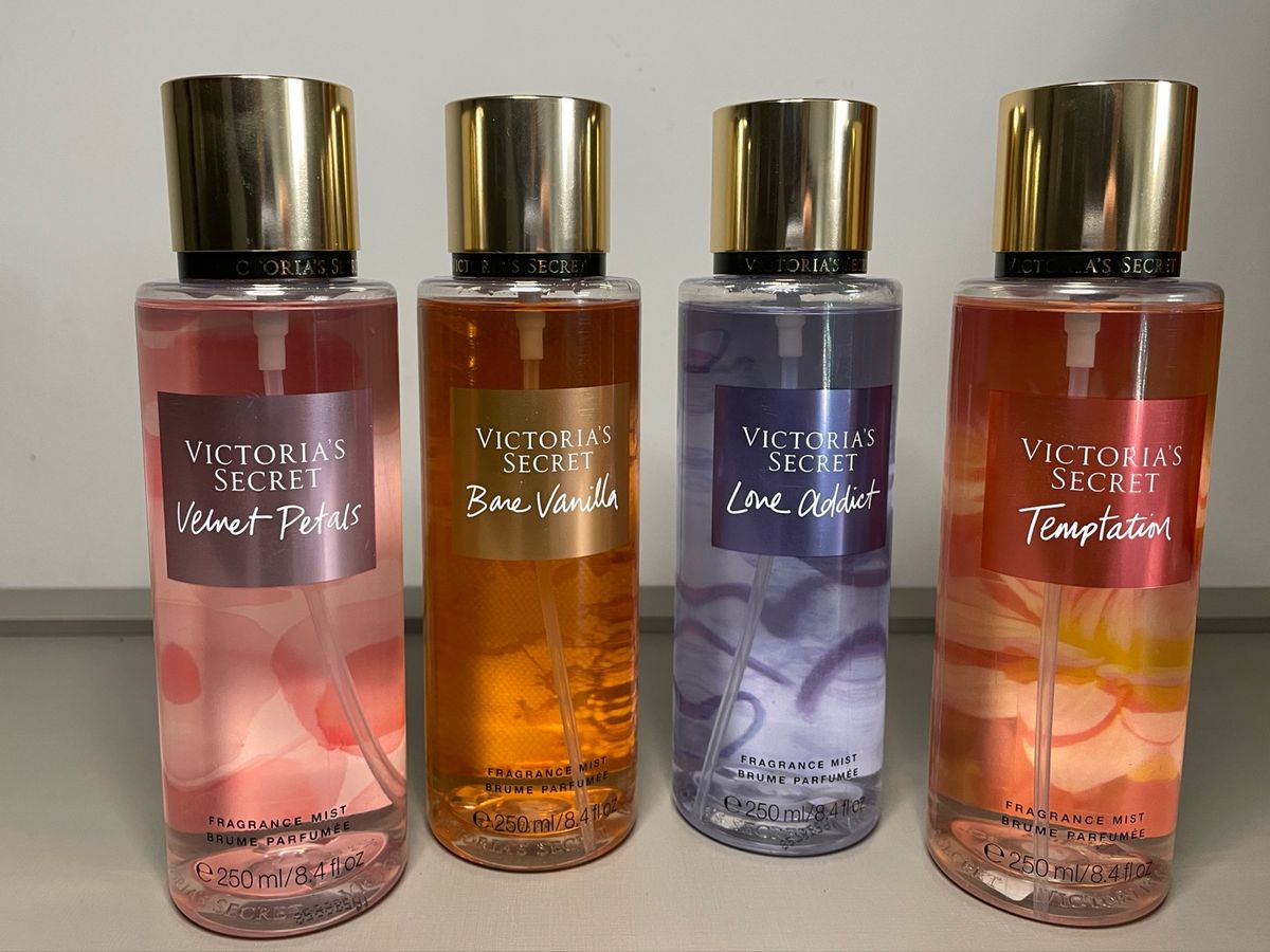 Victorias Secret Body Splash Spray Corporal 250ml Várias Fragrâncias ...