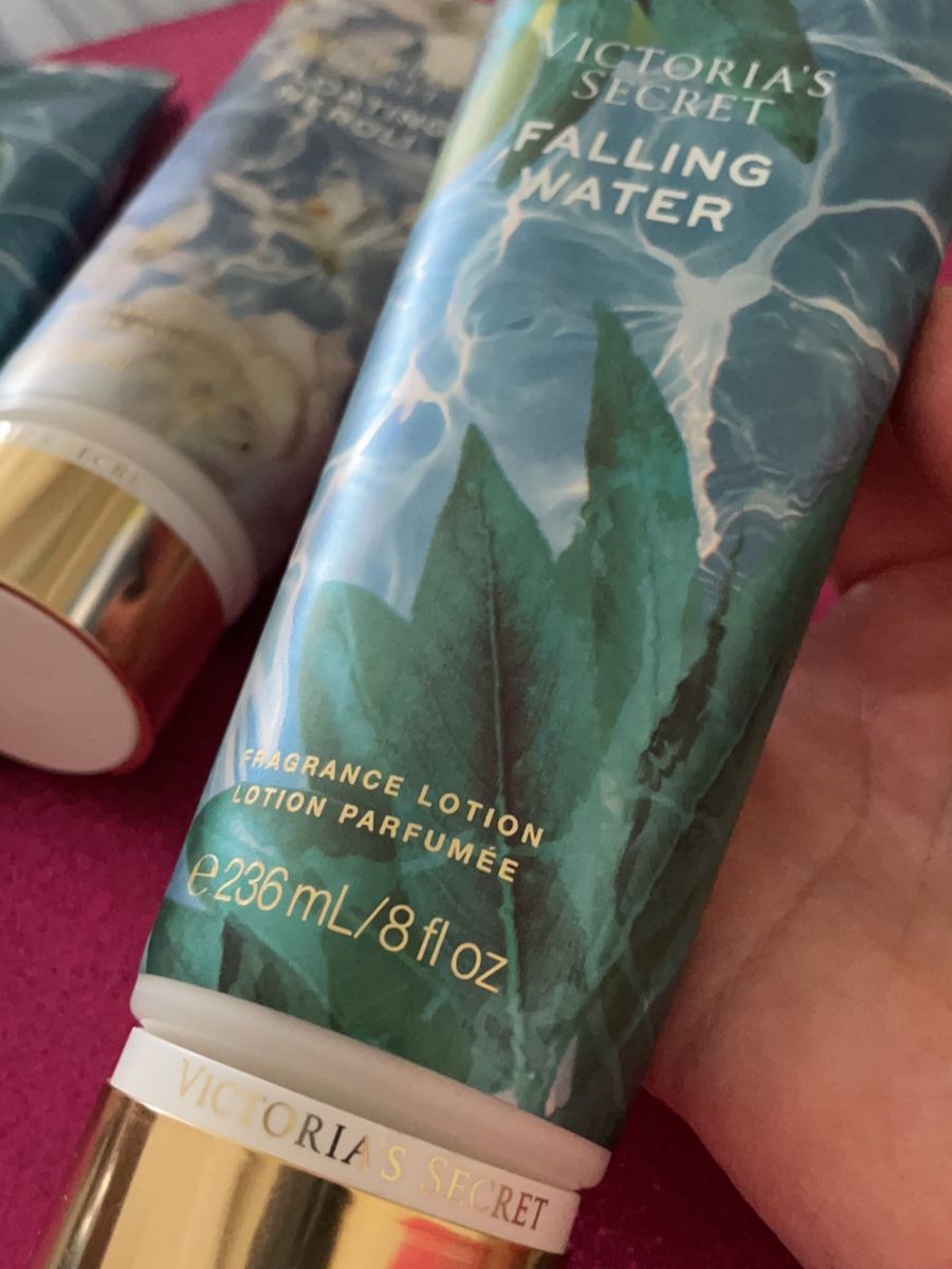 Victorias Secret Falling Water Body Lotion | Cosmético Feminino ...