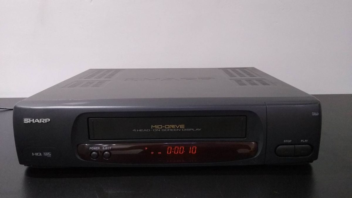 Vídeo Cassete Sharp Funcionando ( Valor 209 Reais) | Produto Vintage e ...
