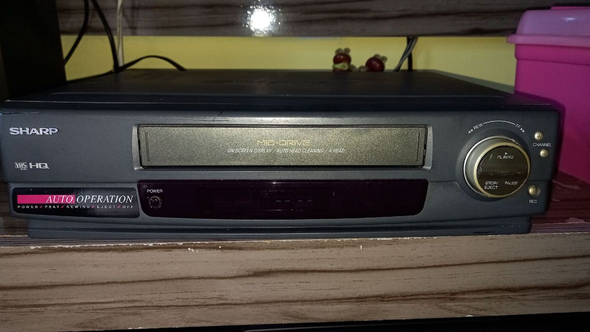 Video Cassete Sharp Vhs | Item Info & Eletro Sharp Usado 63855696 | enjoei