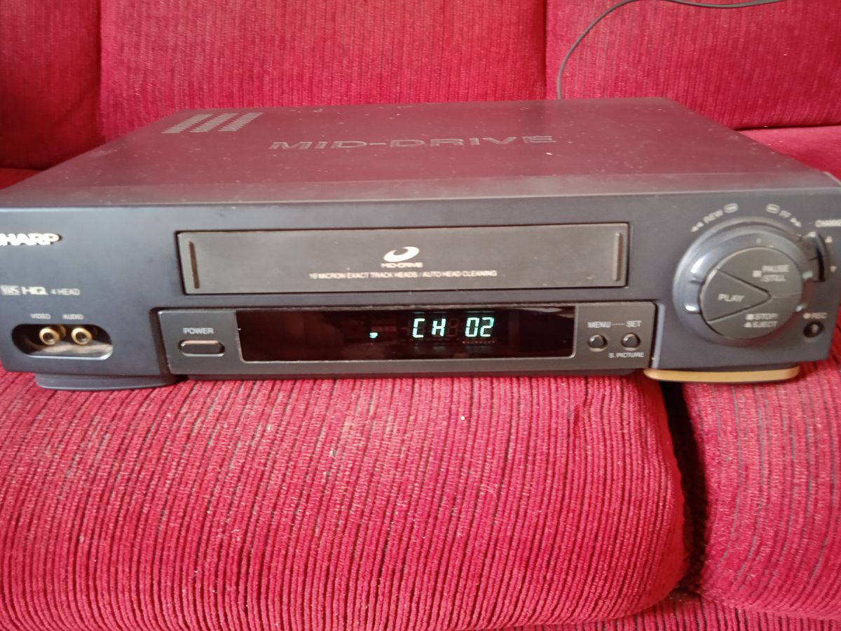 Video Cassete (vhs) | TV e Display Sharp Usado 64707099 | enjoei