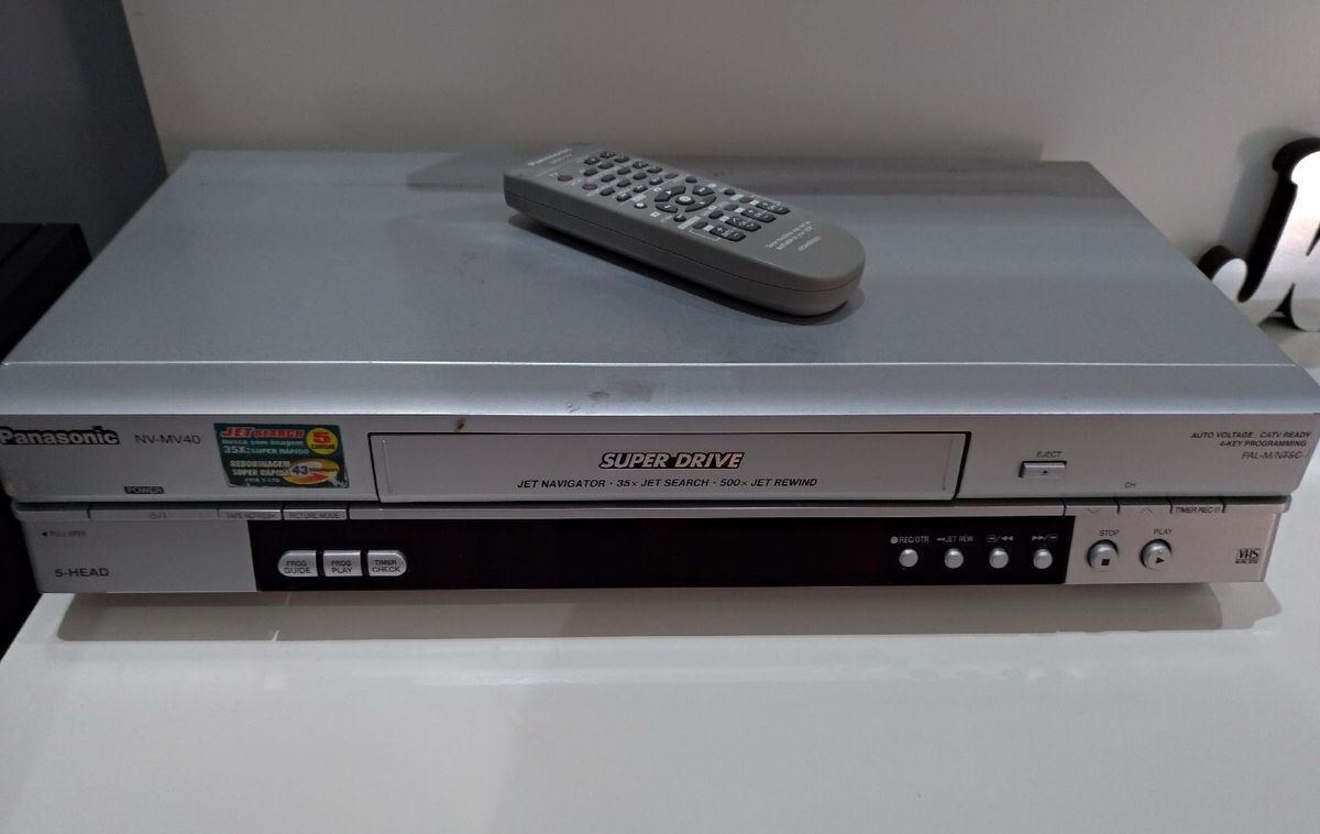 Vídeo Cassete Vhs | TV e Display Panasonic Usado 60819990 | enjoei