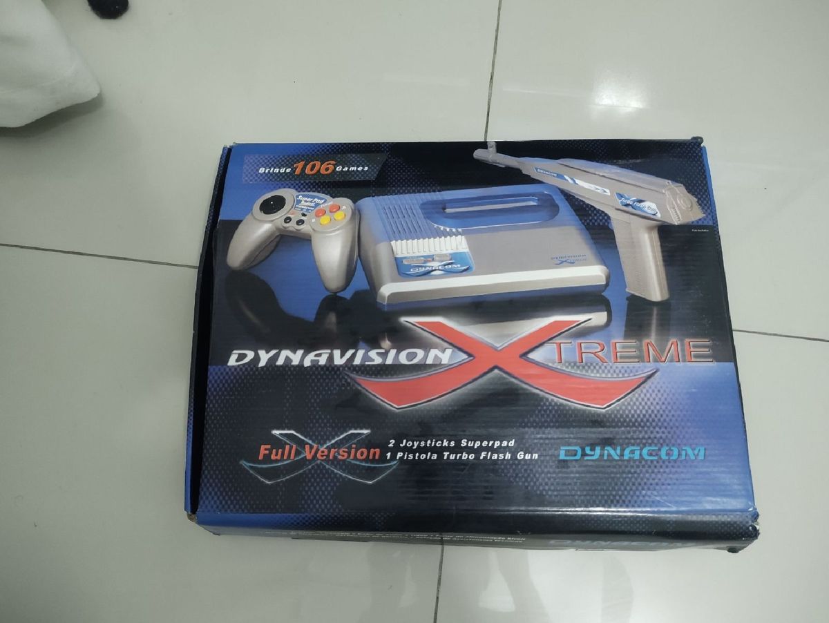 Vídeo Game Anos Noventa Dynavision X Treme | Console de Videogame ...