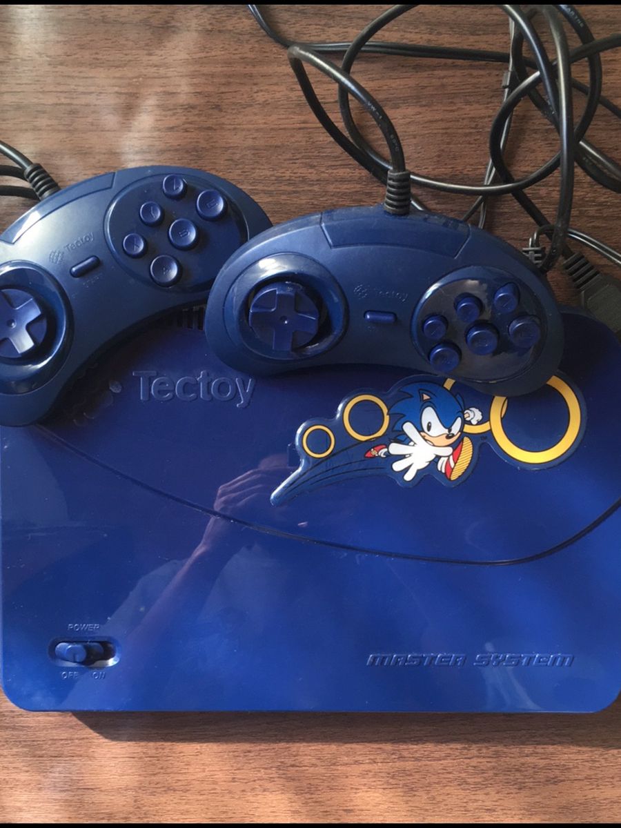 Vídeo Game Master System Sonic | Console de Videogame Master System ...