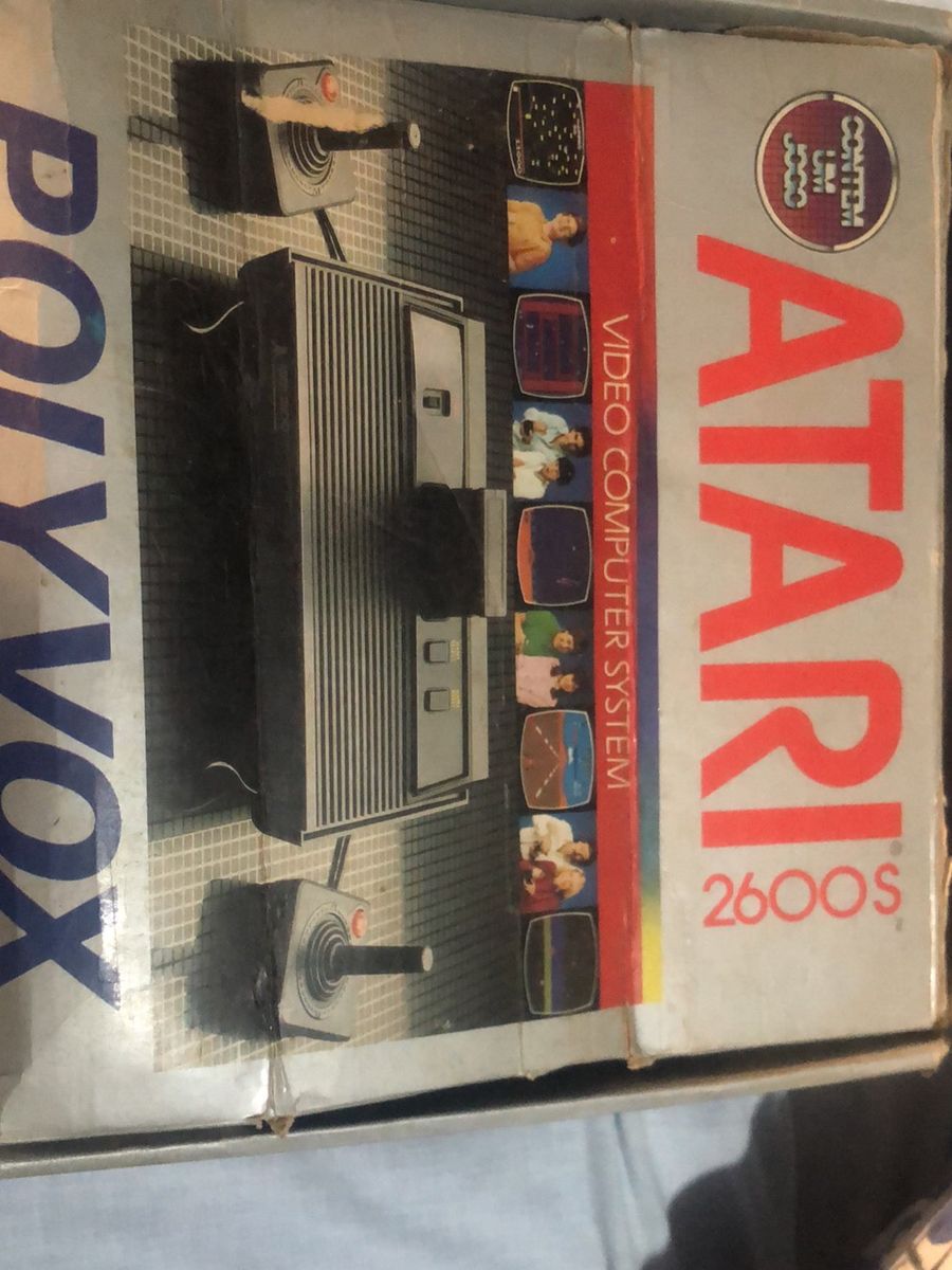 Vídeo Game para Colecionadores | Console de Videogame Atari Polyvox ...