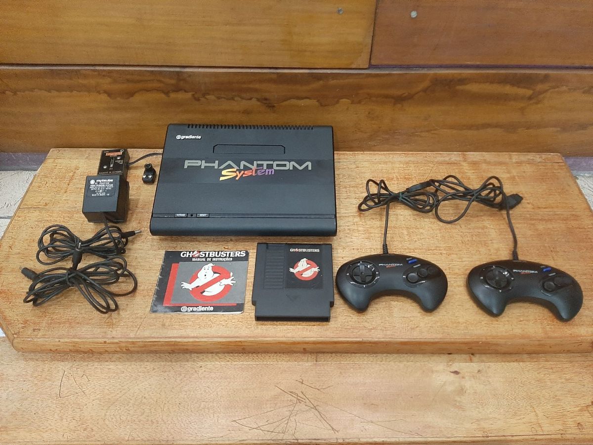 Video Game Phantom System Completo | Console de Videogame Gradiente ...