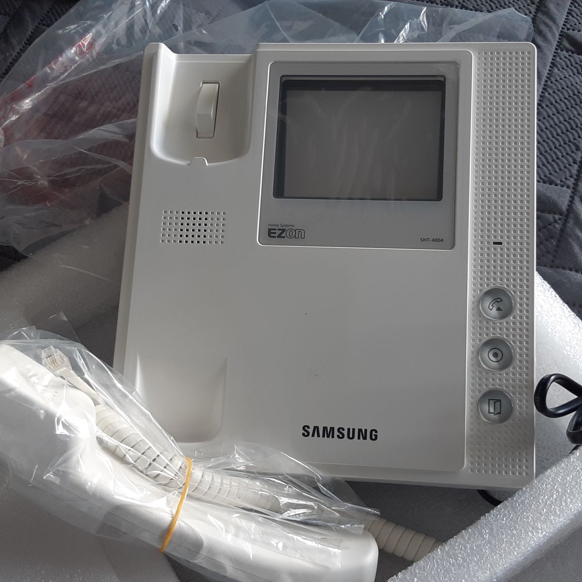 Video Porteiro P e B Samsung Sht 4004, Nunca Instalado ! | Item Info ...
