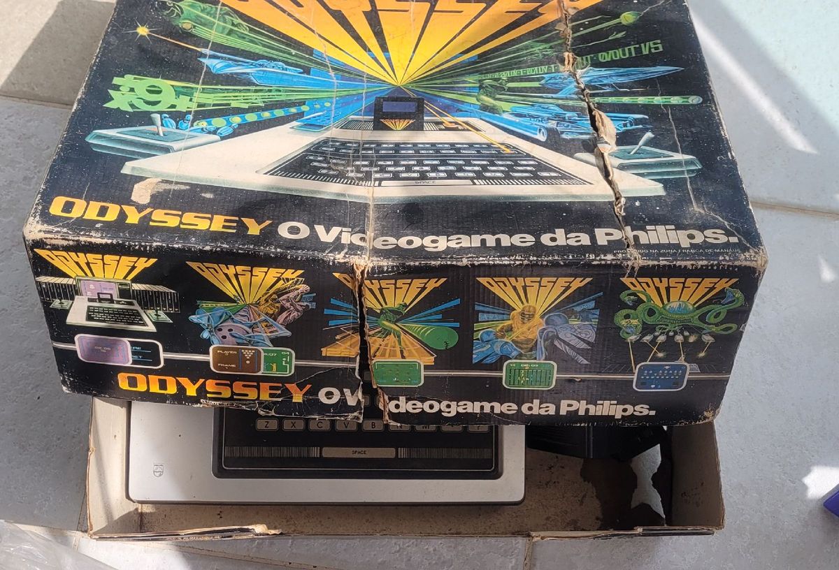 Videogame Odyssey | Console de Videogame Odyssey Philips Usado 74446894 ...