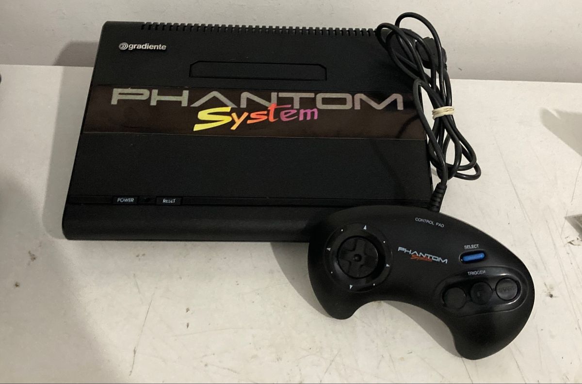 Videogame Phantom System Gradiente | Console de Videogame Gradiente Usado 71102355 | enjoei