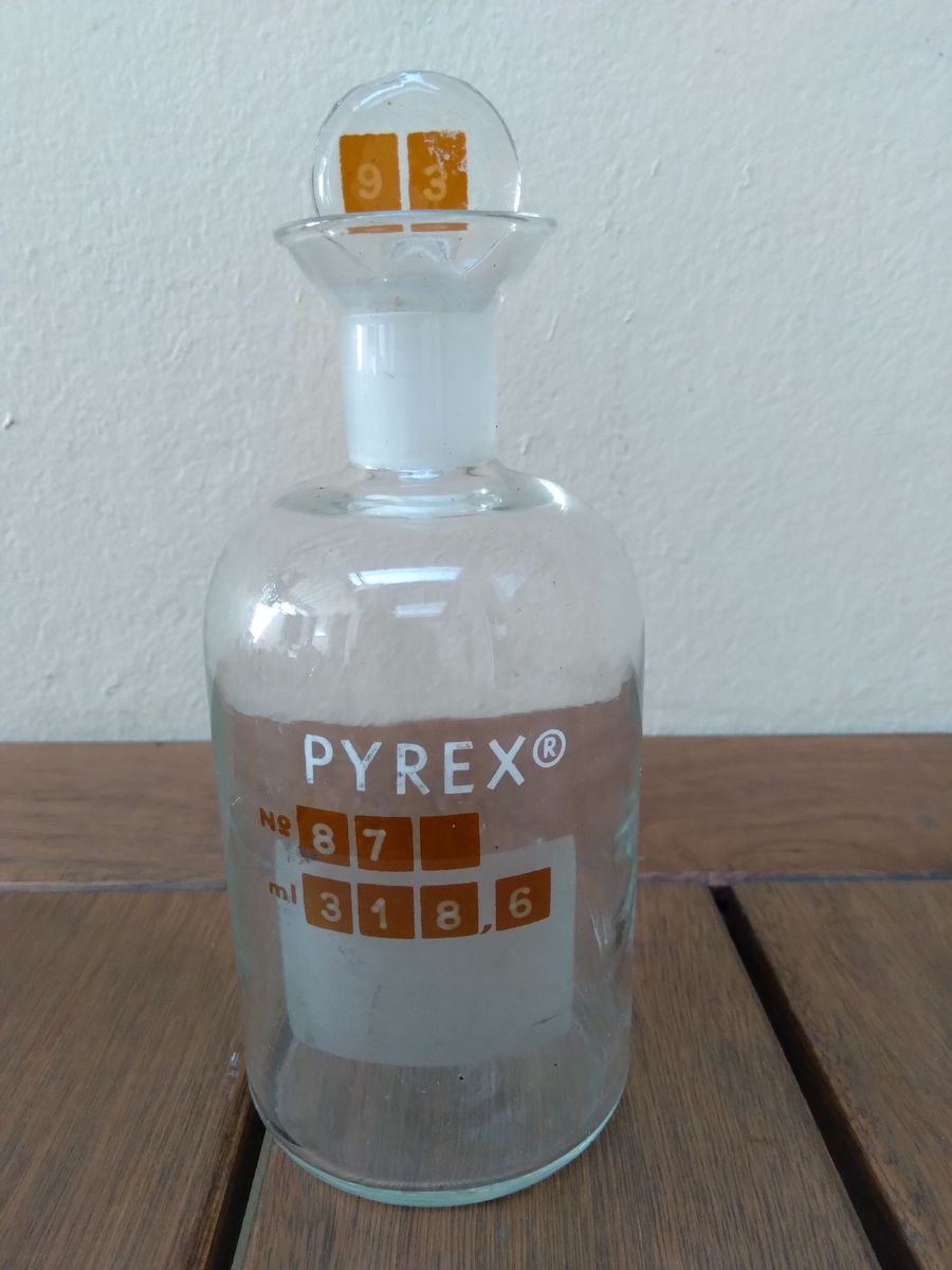 Vidro Farmácia Antigo Pyrex | Móvel de Antiquário Vidro Farmácia Pyrex ...