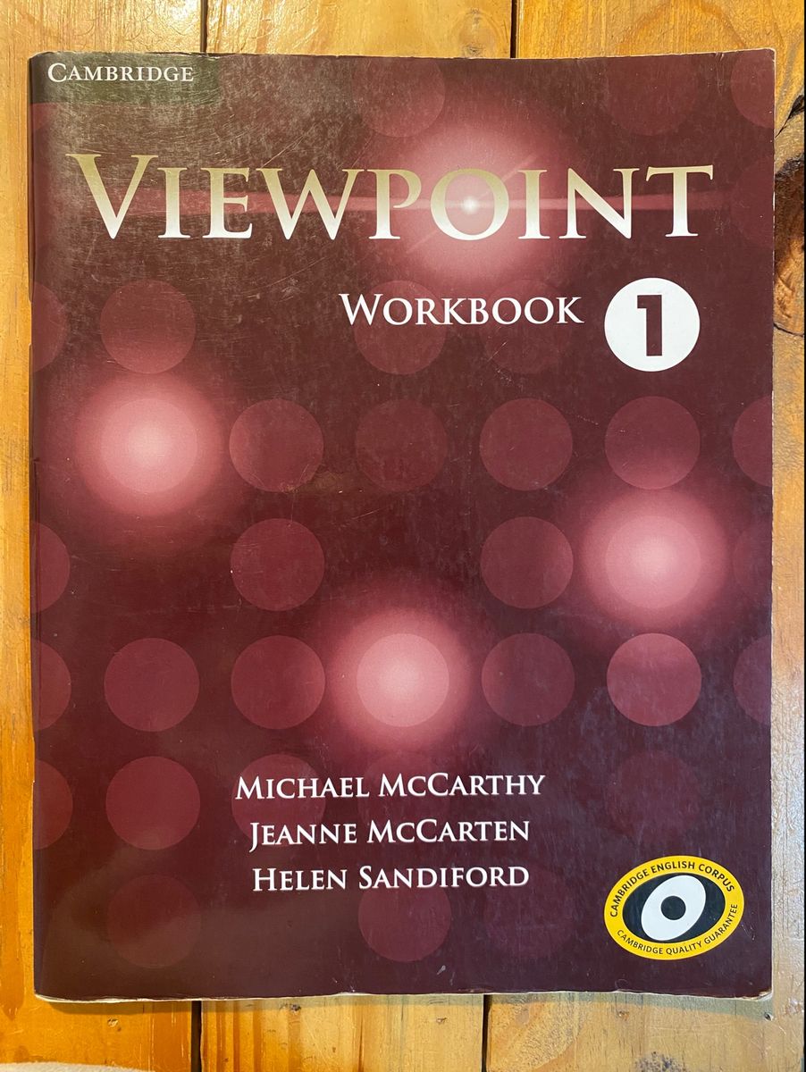 Viewpoint Workbook 1 | Livro Cambridge English Usado 87199335 | enjoei