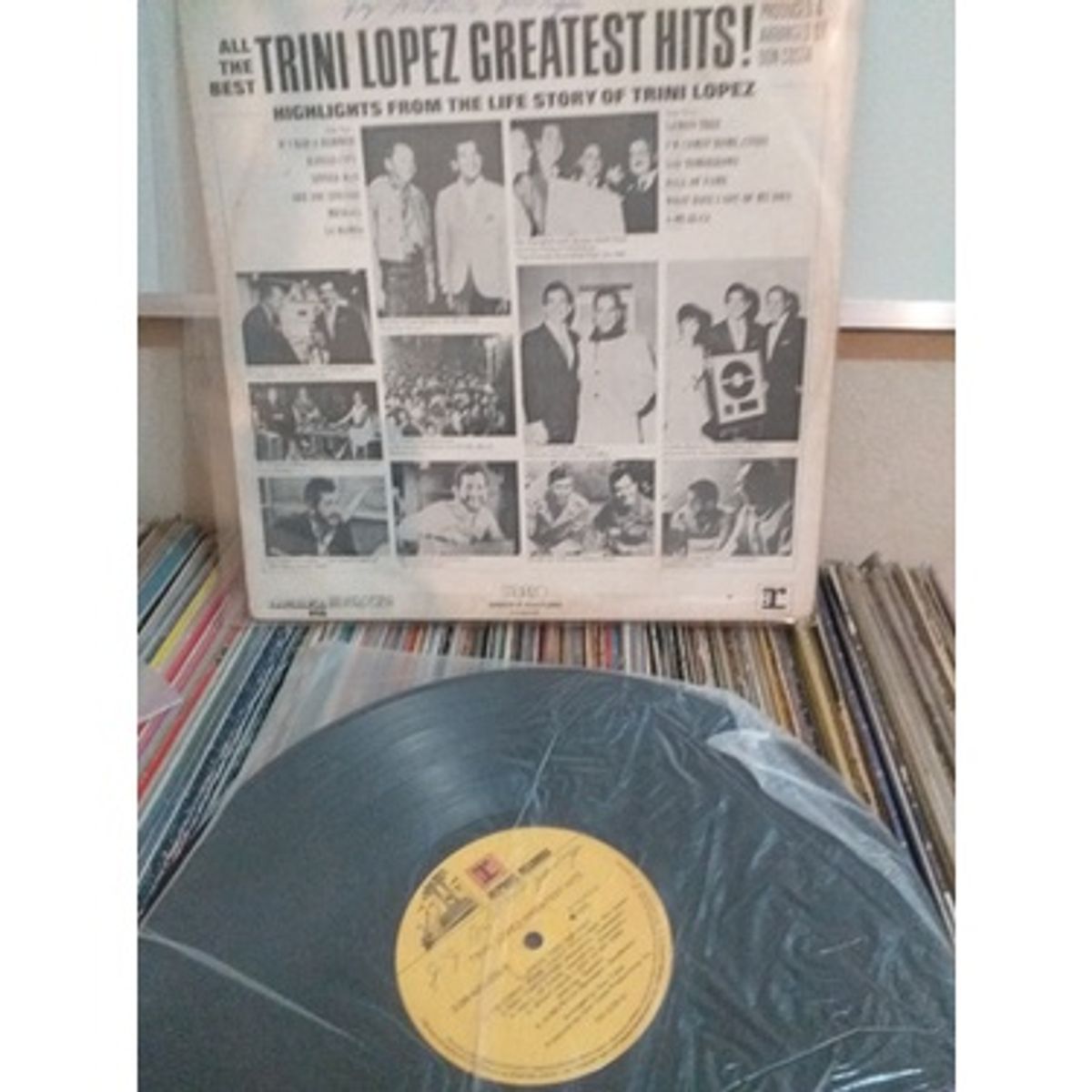 Vinil Trini Lopez - Trini Lopez - Greatest Hits 1979 Lp | Item de ...