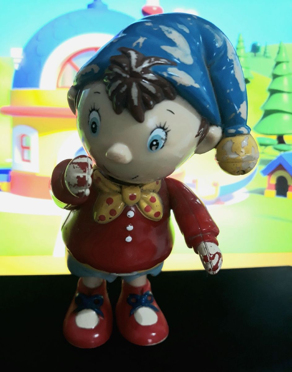 Vintage Action Figure Noddy Rattle In Toyland | Brinquedo Gold Bear ...