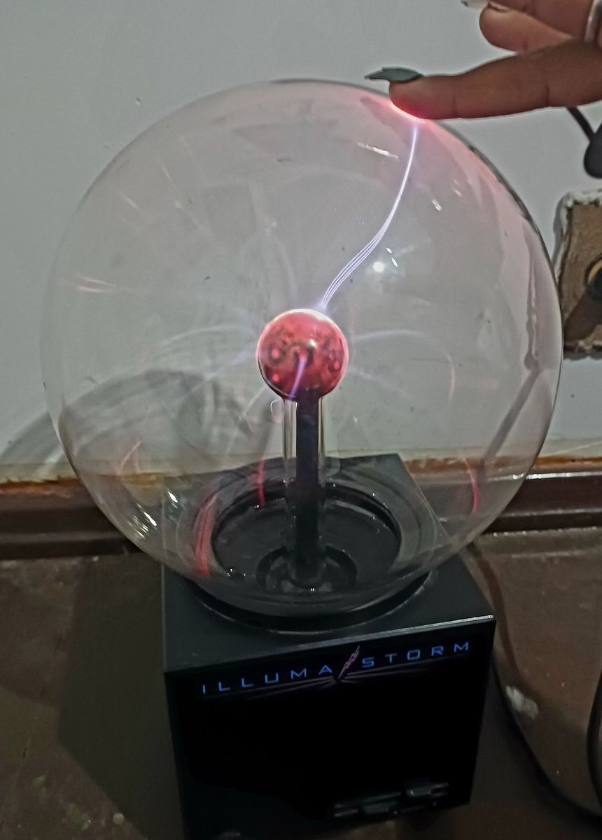 Vintage Realista Illuma Storm Edição 1987 Lâmpada Globo Plasma | TV e ...
