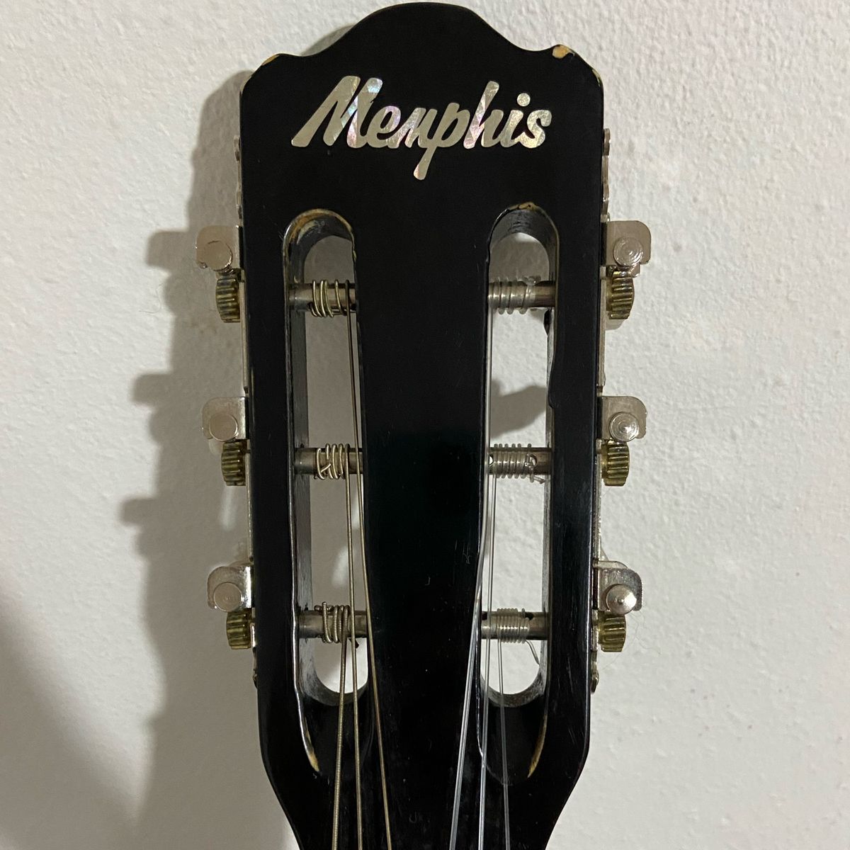 Violao Memphis Ac 40 com Capa Nunca Usado | Item de Música Memphis ...